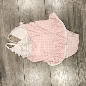 Floatimini | Swim | Euc Floatmini Girls Sz 6 Plaid One Piece Swimsuit ...